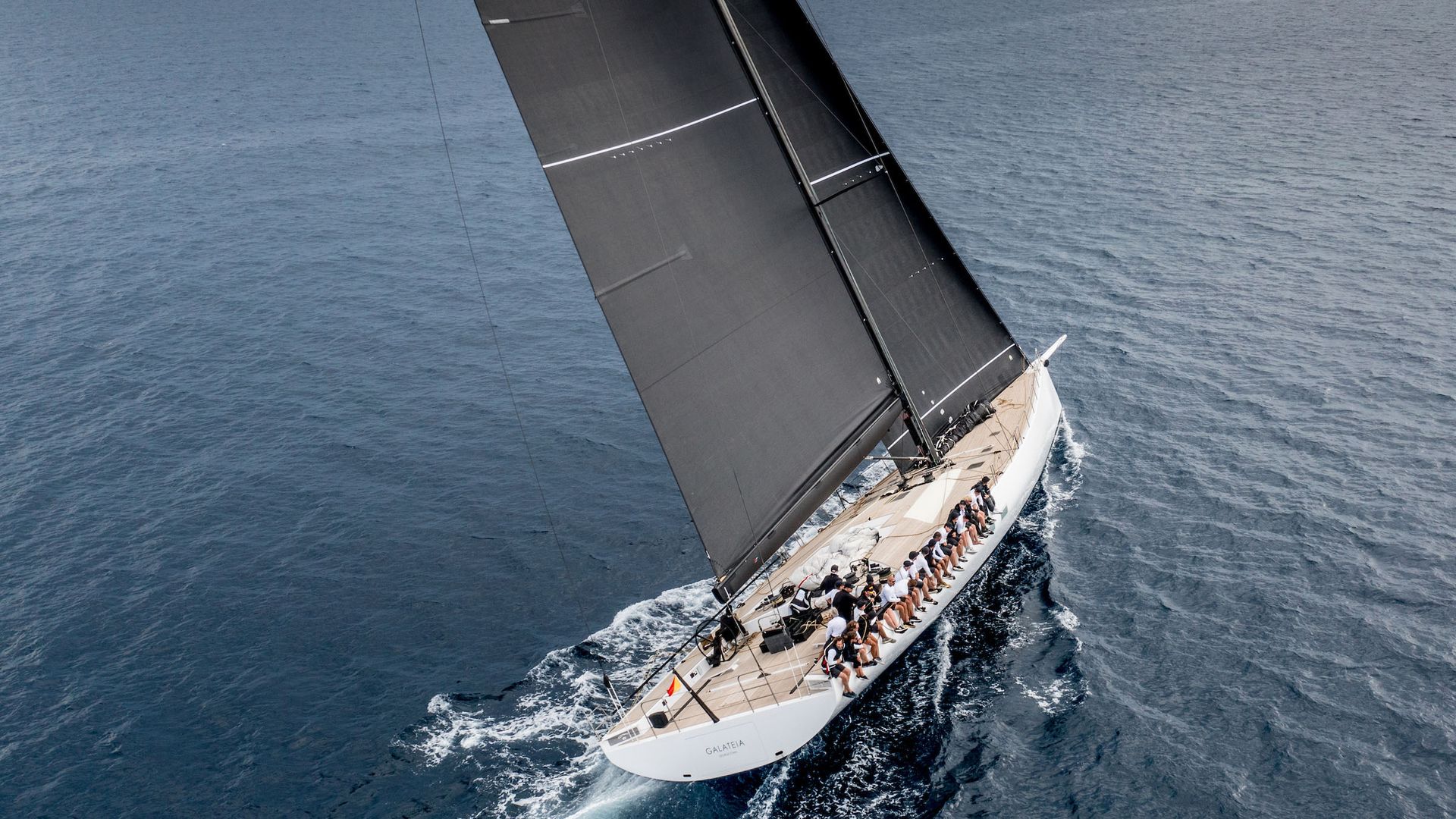 30m Galateia wins Maxi A class at PalmaVela regatta